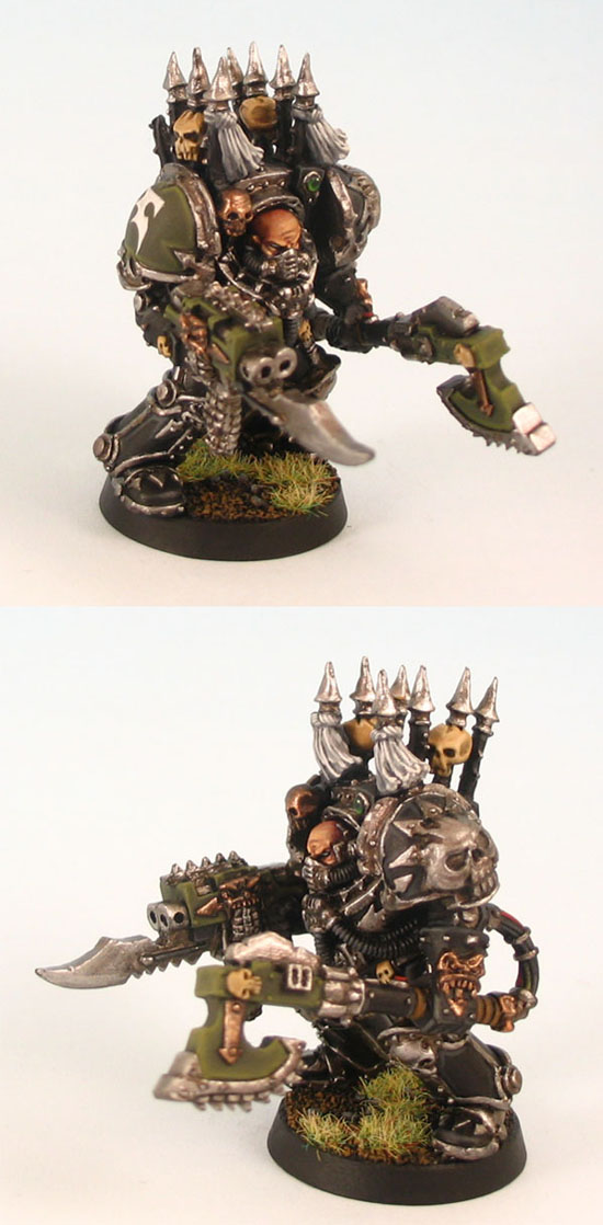 CoolMiniOrNot - Chaos Terminator w/ bare head 1 by Countersunk81