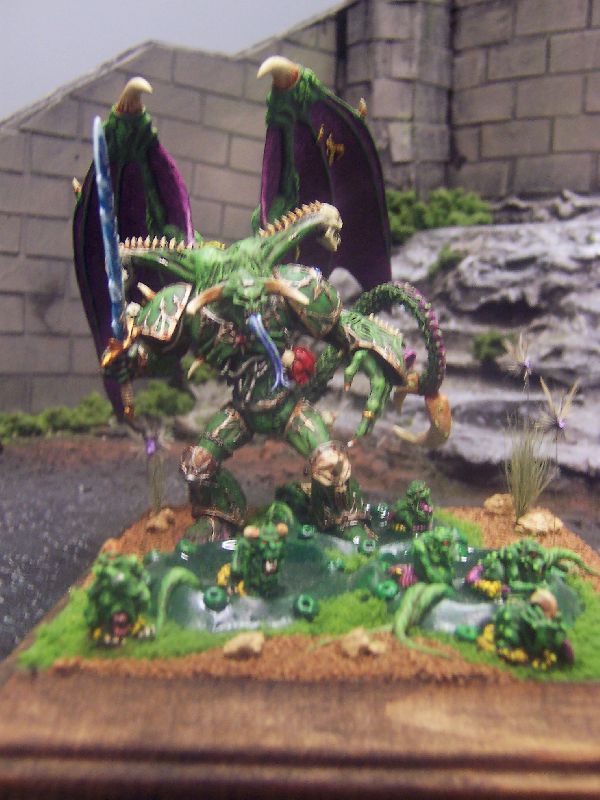 CoolMiniOrNot - nurgle daemon prince by voss