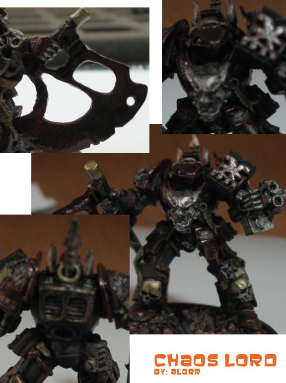 CoolMiniOrNot - Chaos terminator lord by aggranal