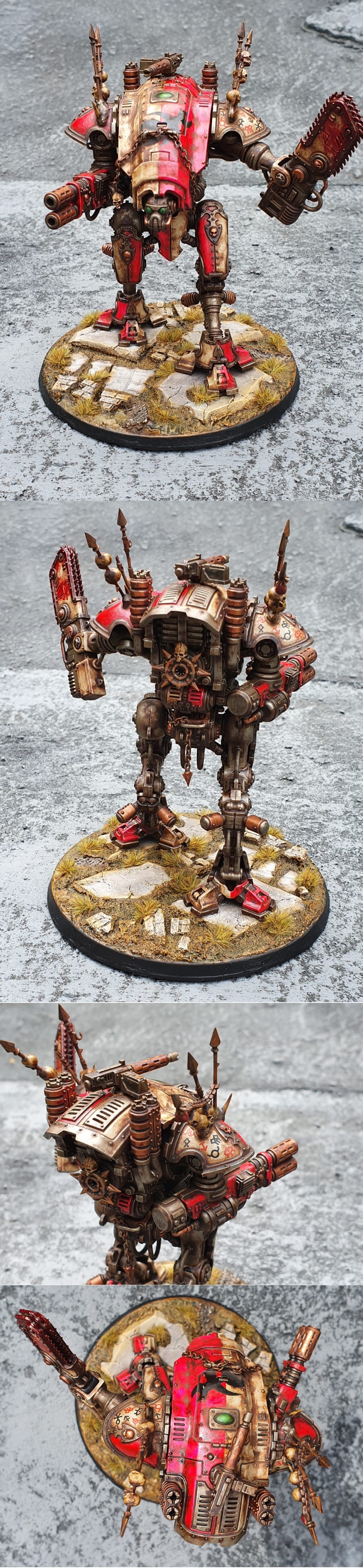 CoolMiniOrNot - Slaanesh Chaos War Dog Knight by mcaulder999