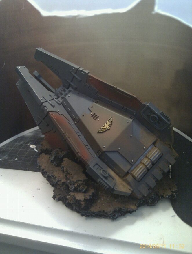 CoolMiniOrNot - Blood Angels Drop pod by dcm.mossberg@gmail.com