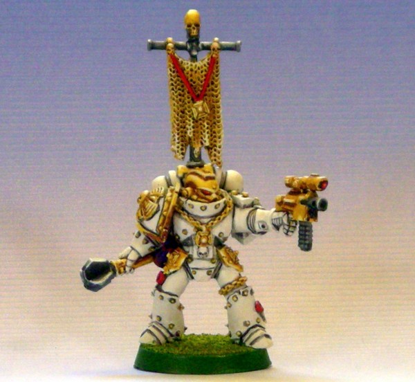 CoolMiniOrNot - Space Marine Veteran Sergeant by Ace Bronson