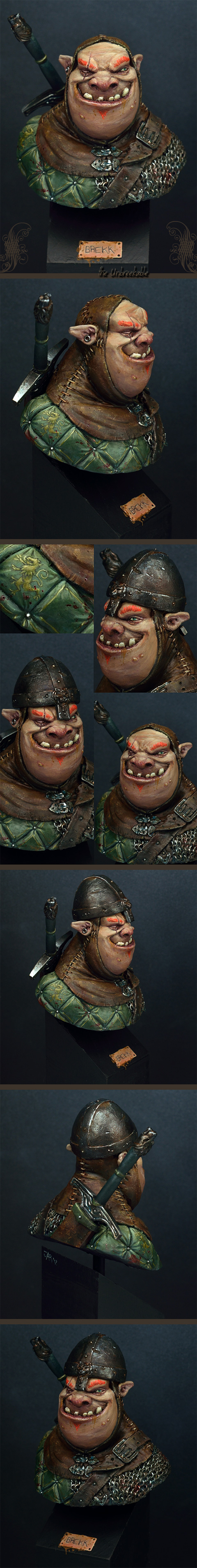 CoolMiniOrNot - Brekk, the Unbreekable by jarhead