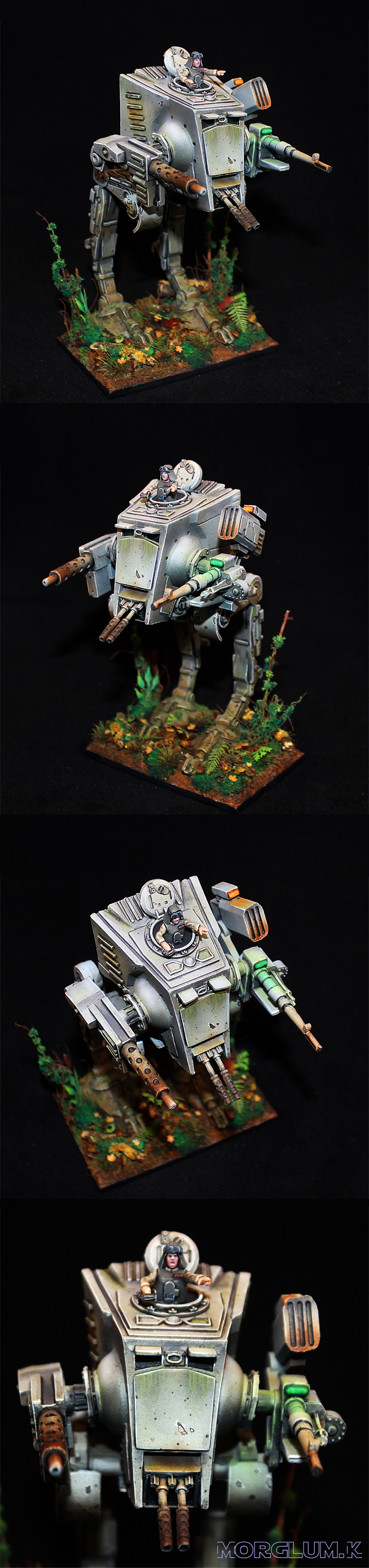 CoolMiniOrNot - General Weiss (AT-ST) Part 2 by MorglumKiebracuellos