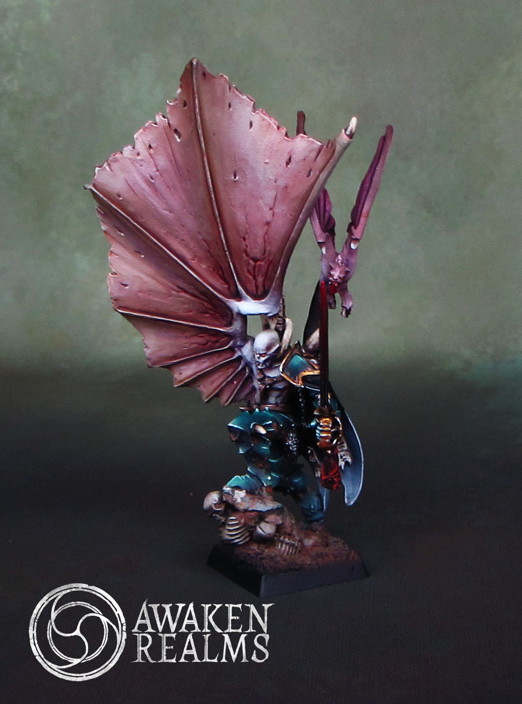 CoolMiniOrNot - Vampire Counts Winged Vampire by Awaken Realms