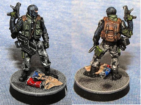 CoolMiniOrNot - Infinity Ariadna, 1st Highlanders S.A.S. by bajdur