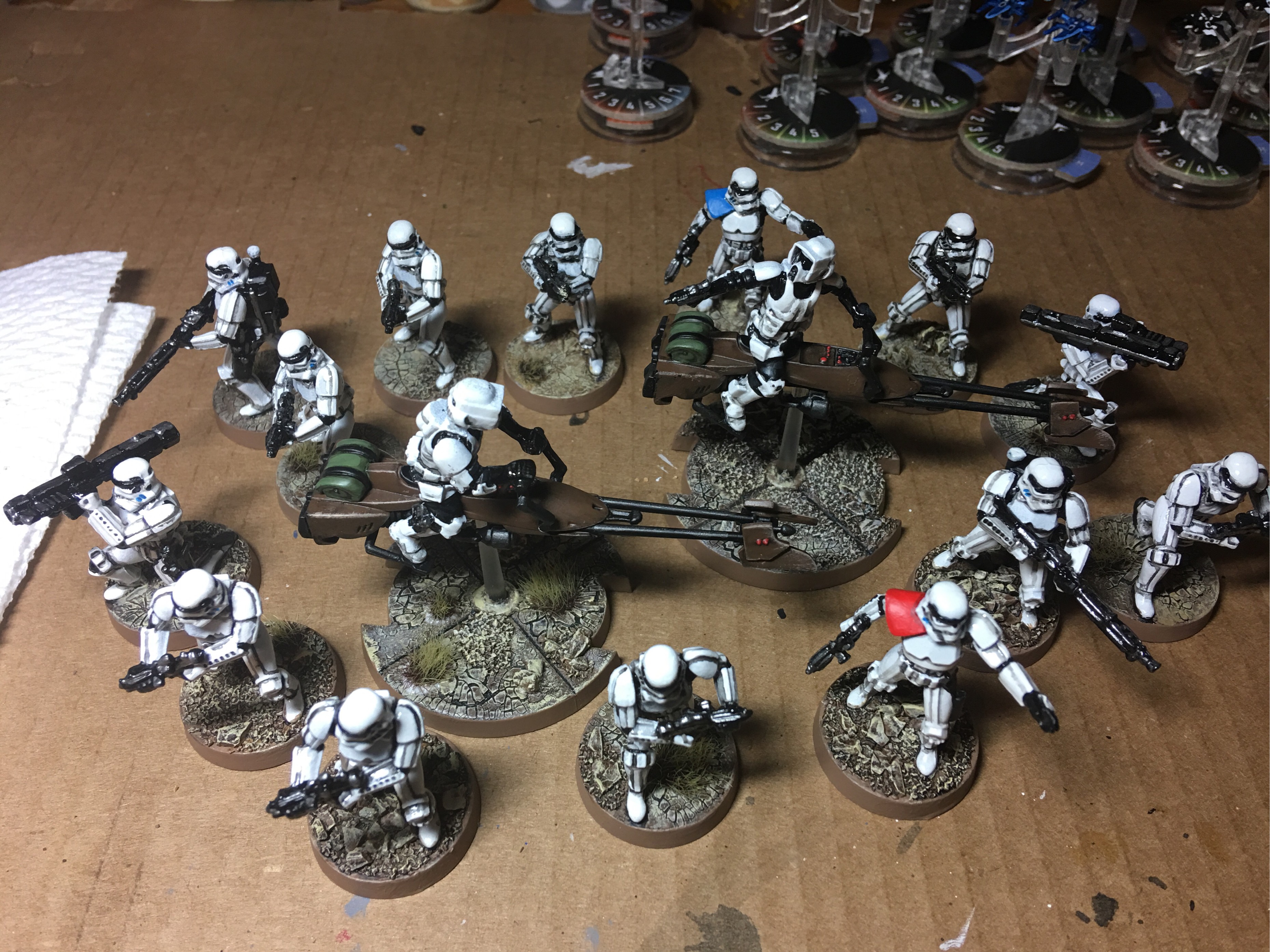 CoolMiniOrNot - Star Wars Legion Core Set Imperials by FoulHand