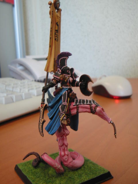 CoolMiniOrNot - Slaanesh lord on Beast by Fenryll