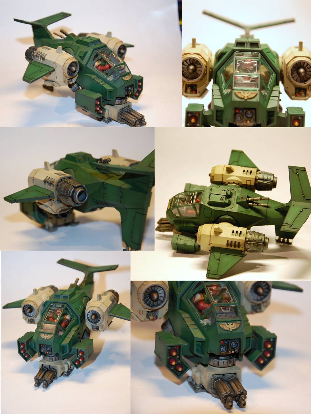 CoolMiniOrNot - Dark Angels Storm Talon by daMatze