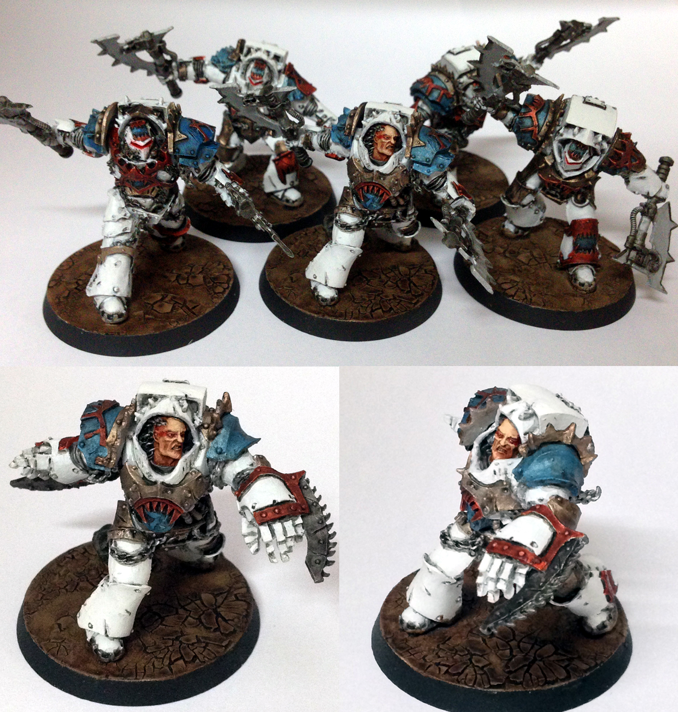 CoolMiniOrNot - world eater red butchers by dumb87