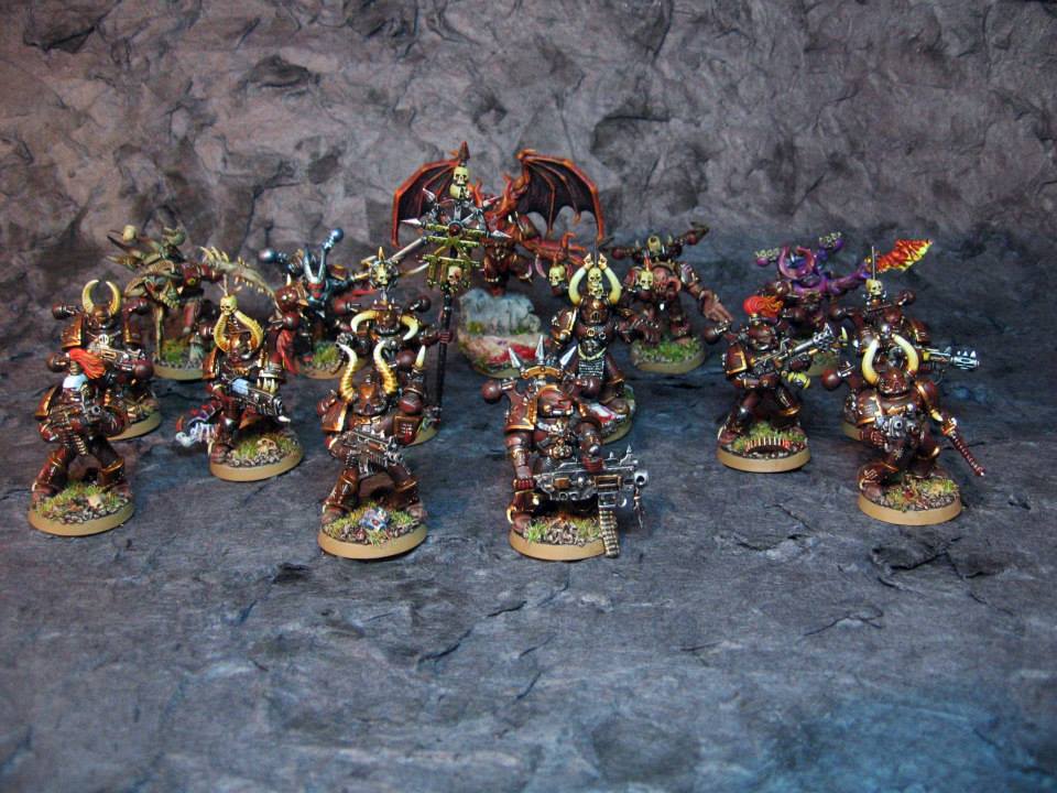 CoolMiniOrNot - Chaos. Word Bearers. by KOLIUS