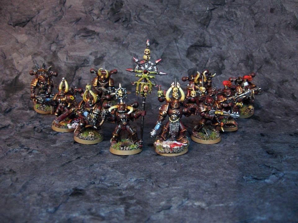 CoolMiniOrNot - Chaos. Word Bearers. by KOLIUS