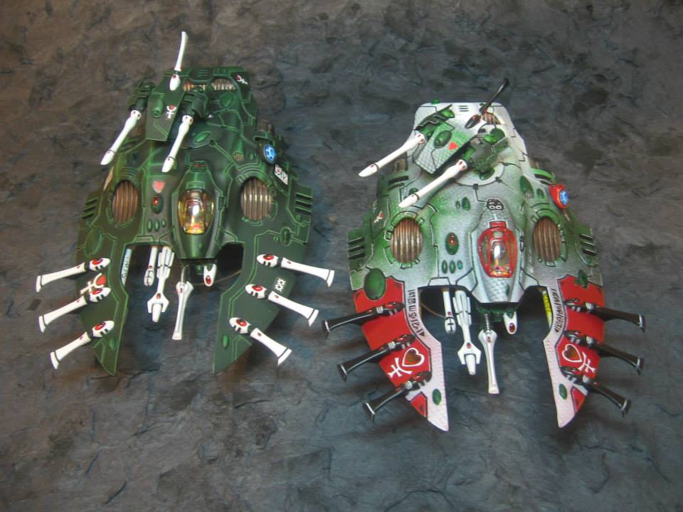 CoolMiniOrNot - Eldar Serpents. by KOLIUS
