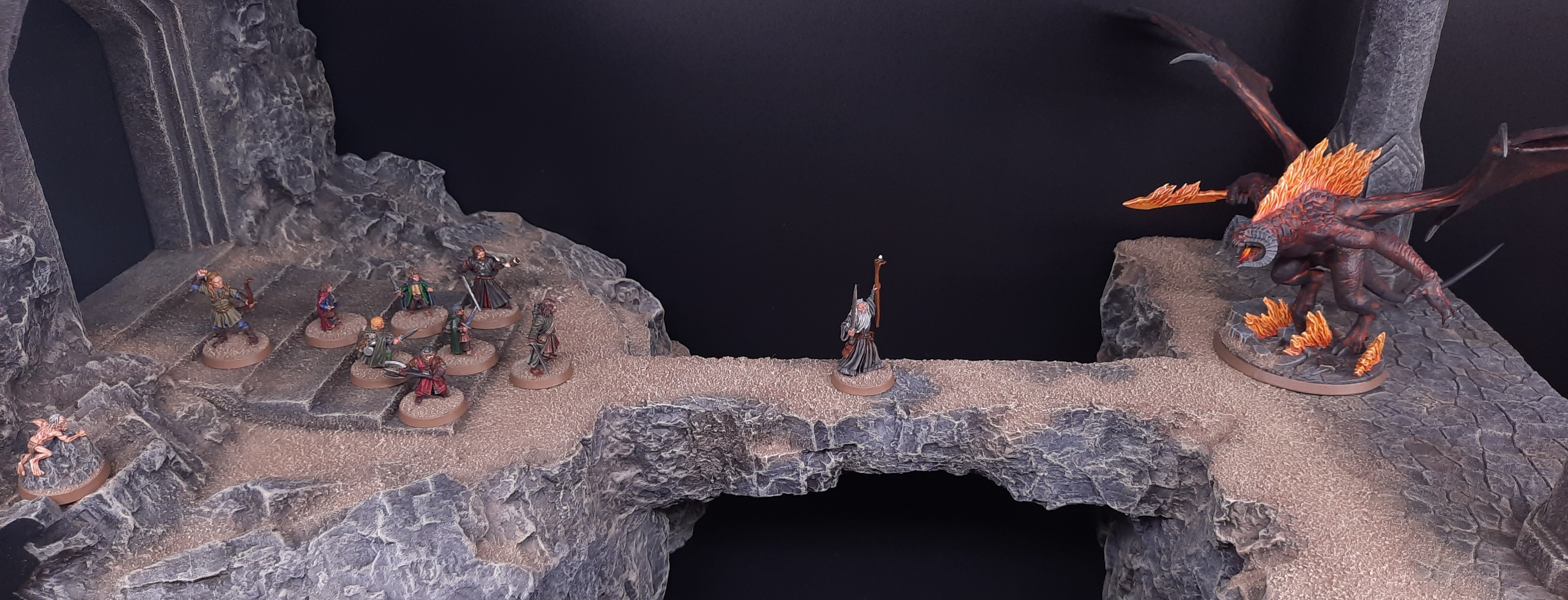 CoolMiniOrNot - Bridge of Khazad Dum by DaldirsForge