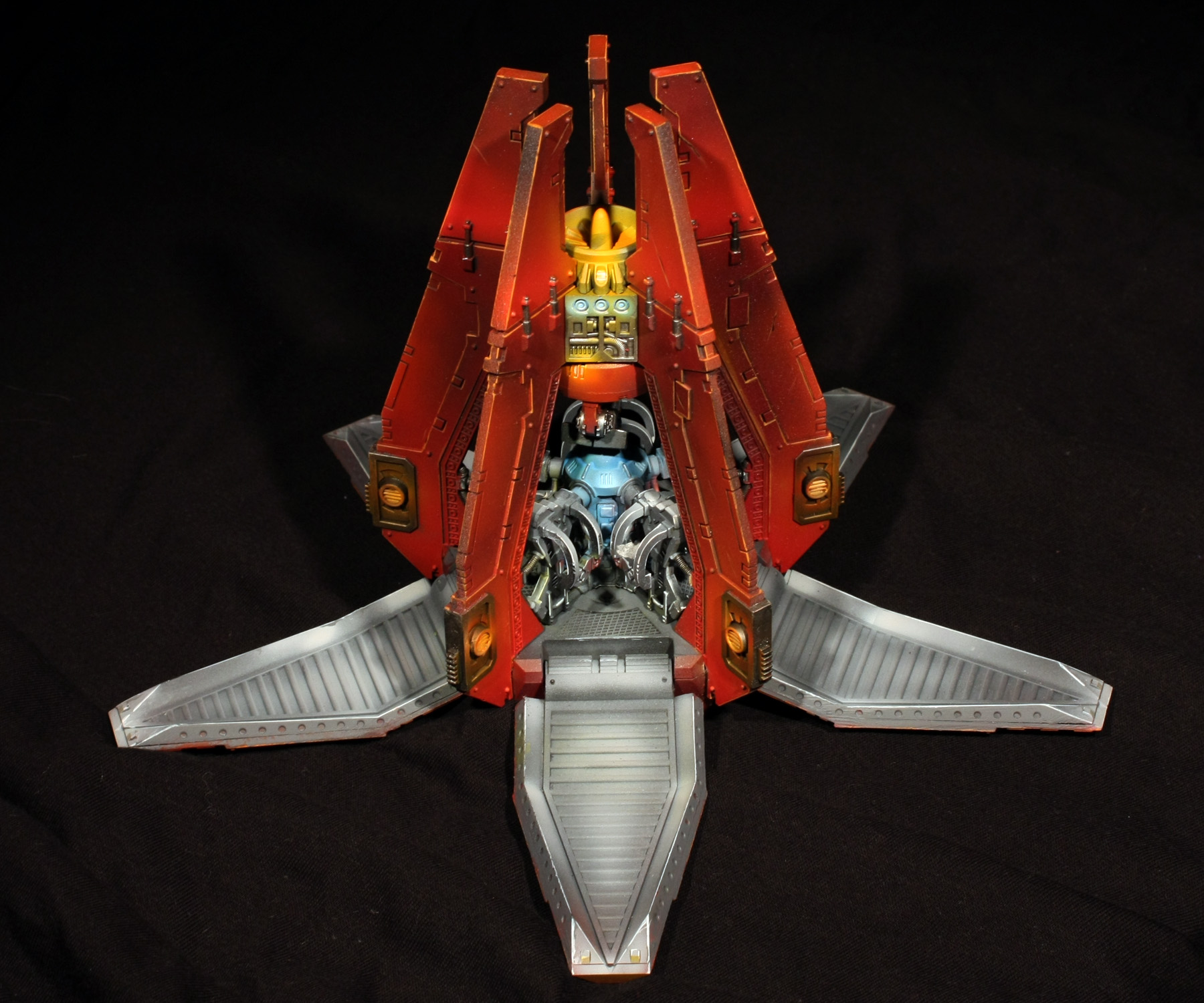 CoolMiniOrNot - Blood angels drop pod (opened) by nazgash