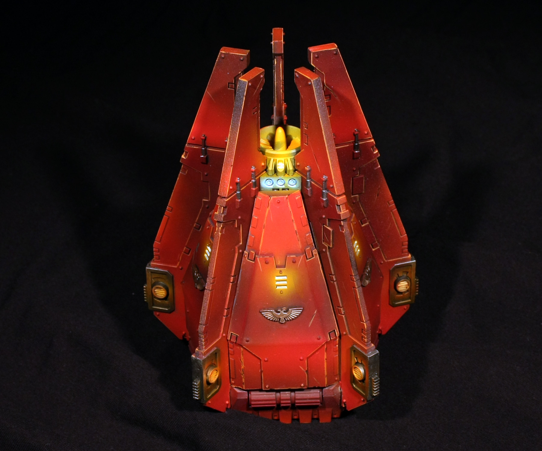 CoolMiniOrNot - Blood angels drop pod by nazgash