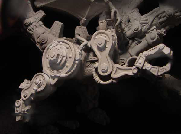 CoolMiniOrNot - steam powered dragon by Shawn R. L.