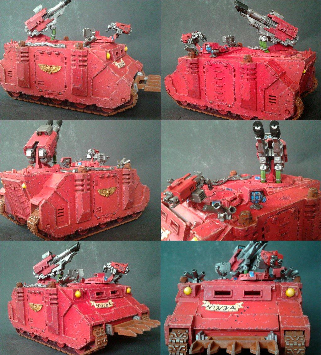 CoolMiniOrNot - Blood Angels Razorback by cybran