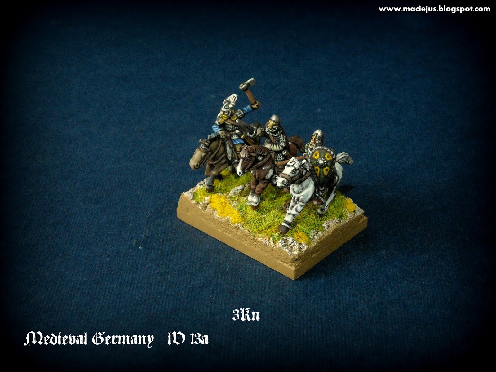CoolMiniOrNot - Knights 15mm (3Kn from DBA army IV/13a Medieval Germany ...