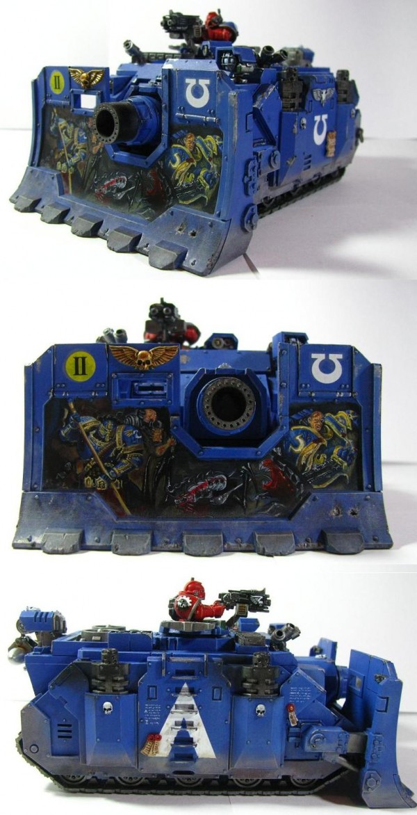 CoolMiniOrNot - Ultramarines Vindicator by Ricky Chang