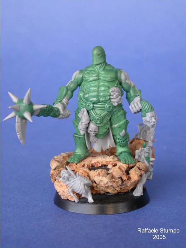 CoolMiniOrNot - Green - Lord of Nurgle - details by Raffaele Stumpo