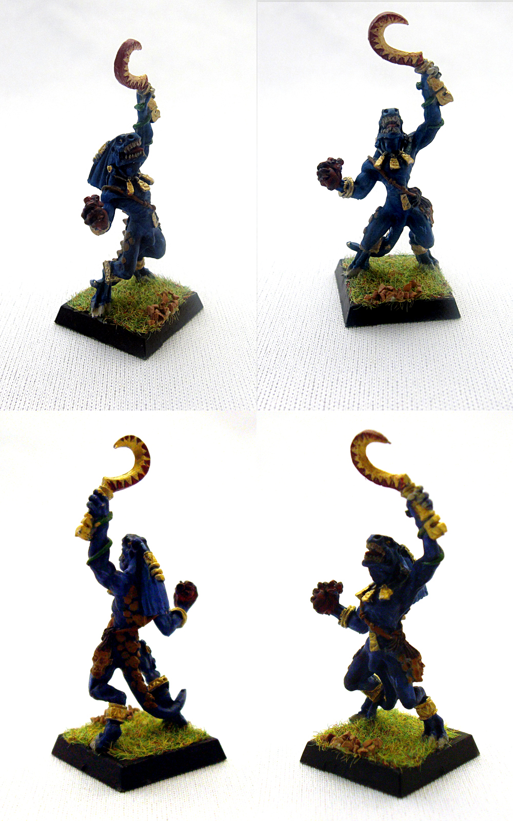 CoolMiniOrNot - Skink chieftain by Mydriasis