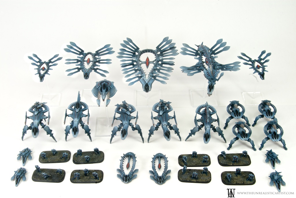 CoolMiniOrNot - Dropzone Commander - Shaltari army by theunrealisticartist