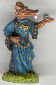 CoolMiniOrNot - A'ken the Arcanoloth by BeardlessDave