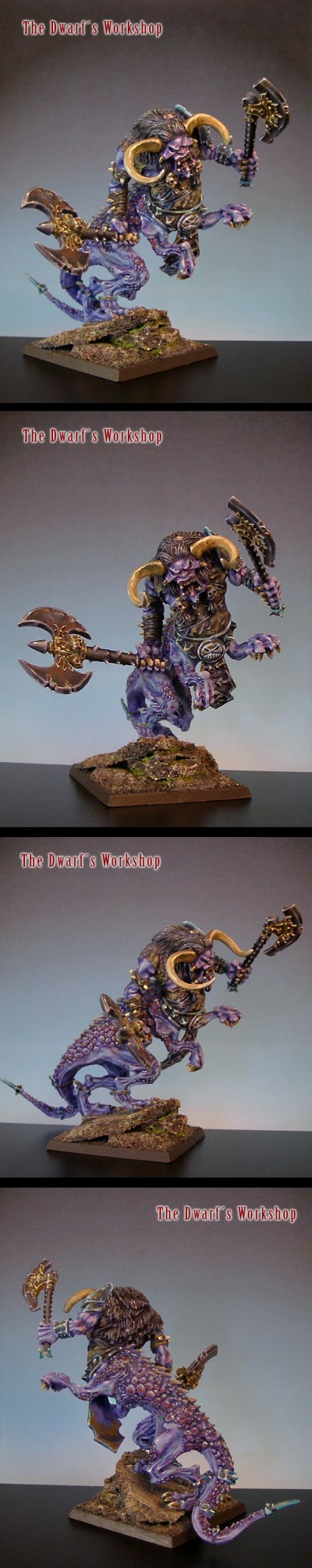 CoolMiniOrNot - Slaanesh´s shaggoth by The Dwarf s Workshop