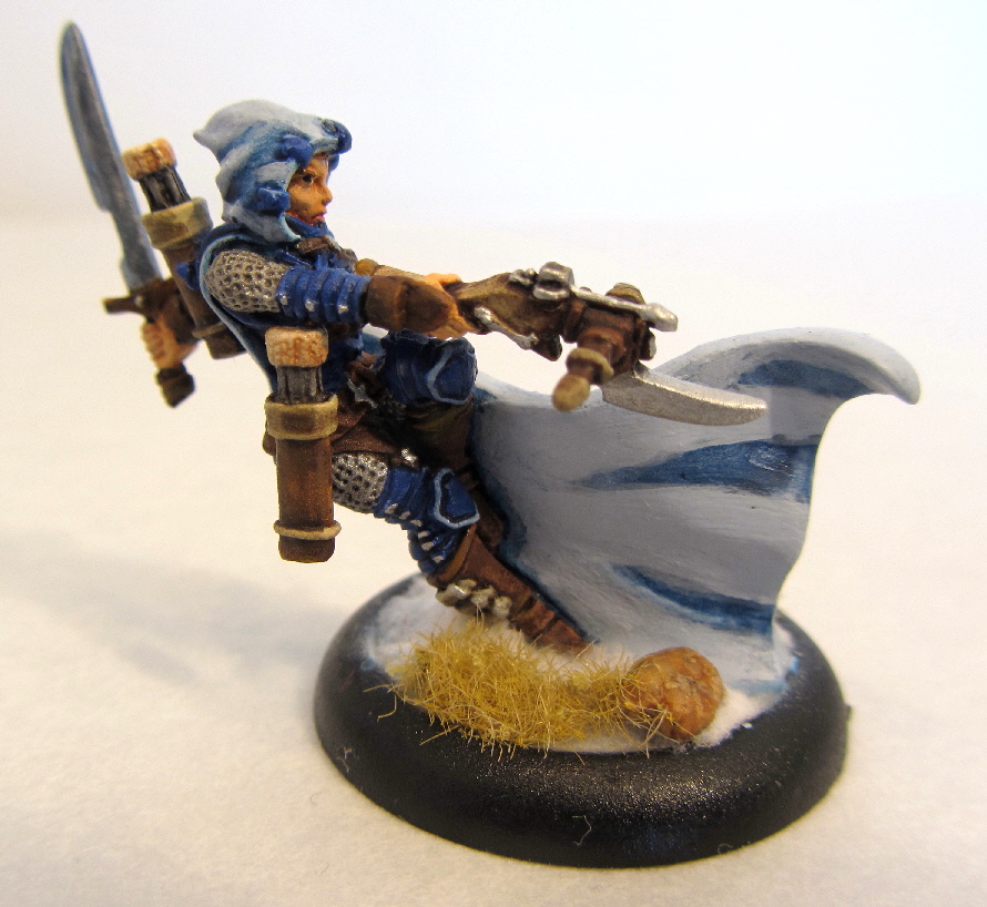 CoolMiniOrNot - Warmachine - Cygnar - Eiryss, Mage Hunter of Ios by Silje