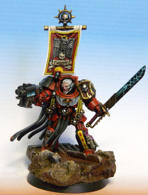 CoolMiniOrNot - Blood Angel terminator by RAFF