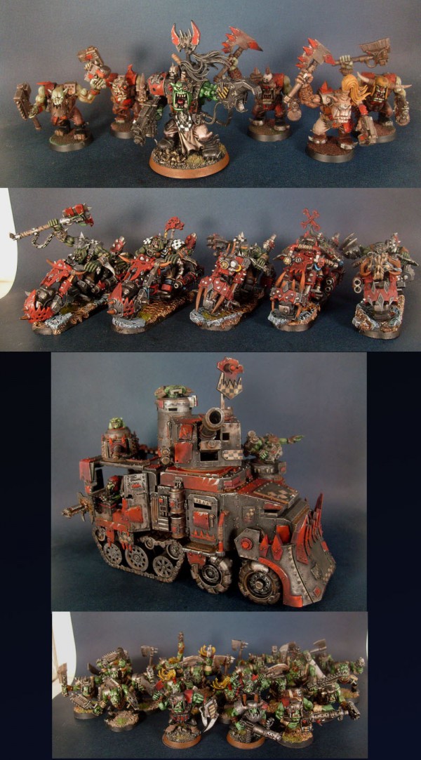 CoolMiniOrNot - ork army by caiman