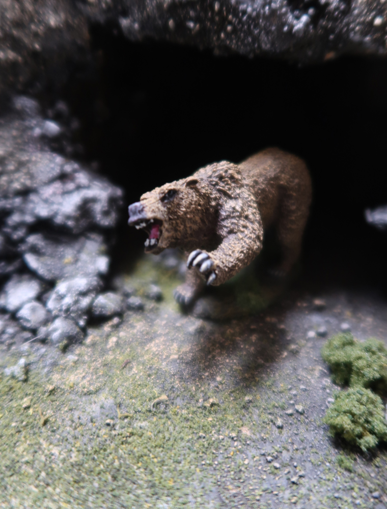 CoolMiniOrNot - dire bear by jdmoyer