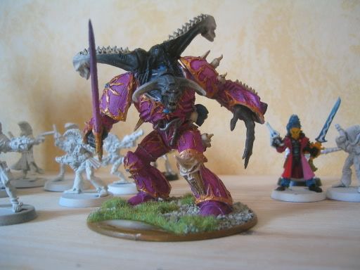 CoolMiniOrNot - Slaanesh Daemon Prince by Hybrid9