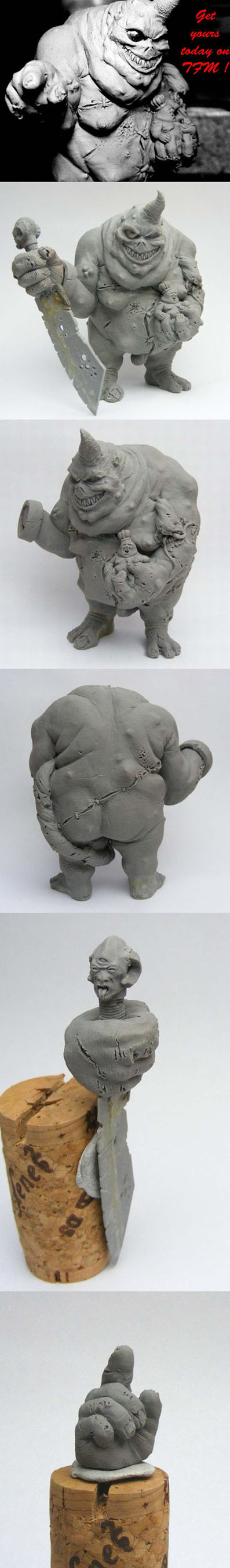 CoolMiniOrNot - Bloated Demon by johny be good