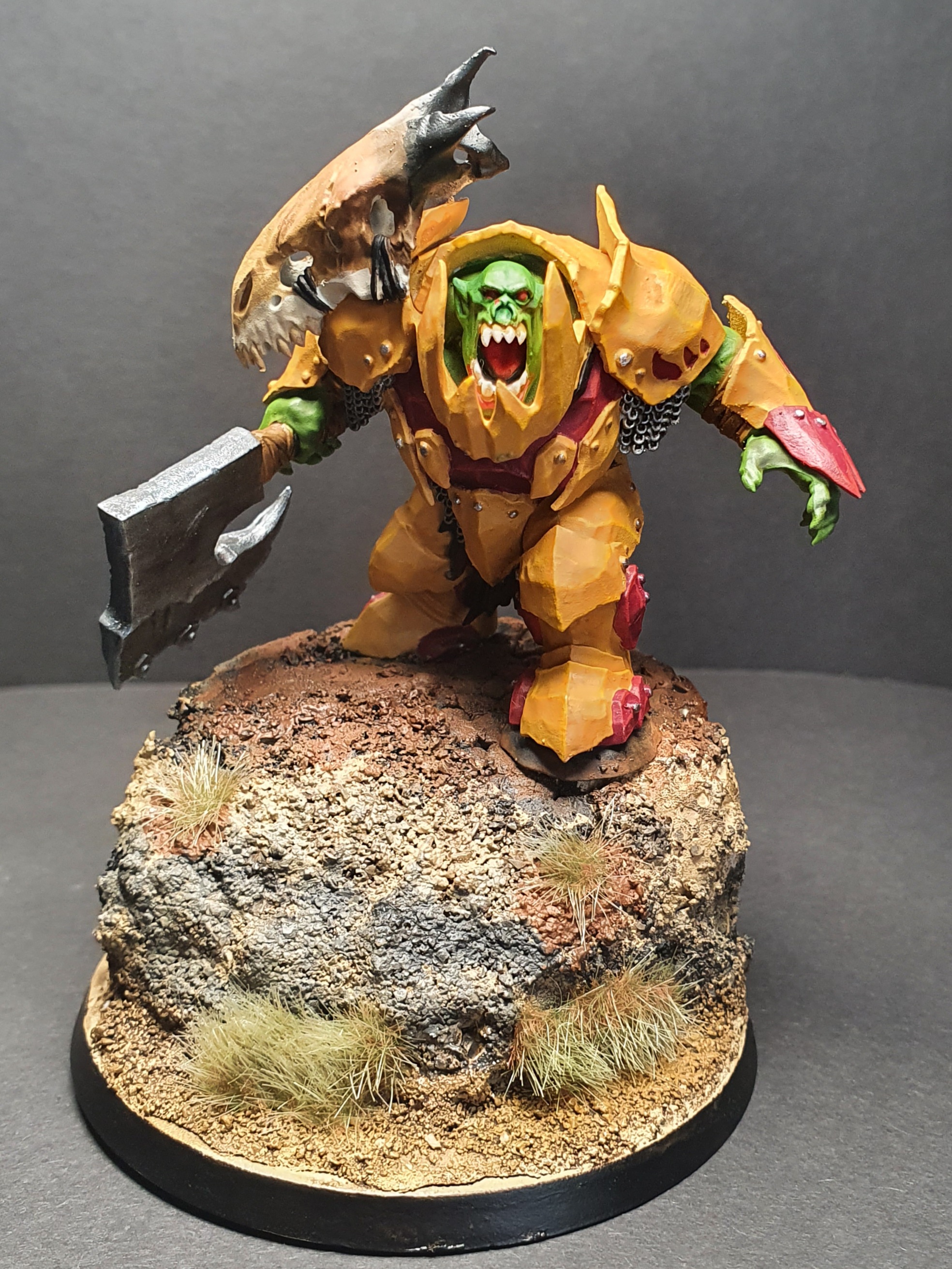 CoolMiniOrNot - Orruk Megaboss by russjass