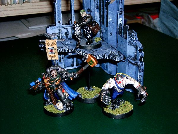 CoolMiniOrNot - Inquisitor Joseph and retinue by sucellos