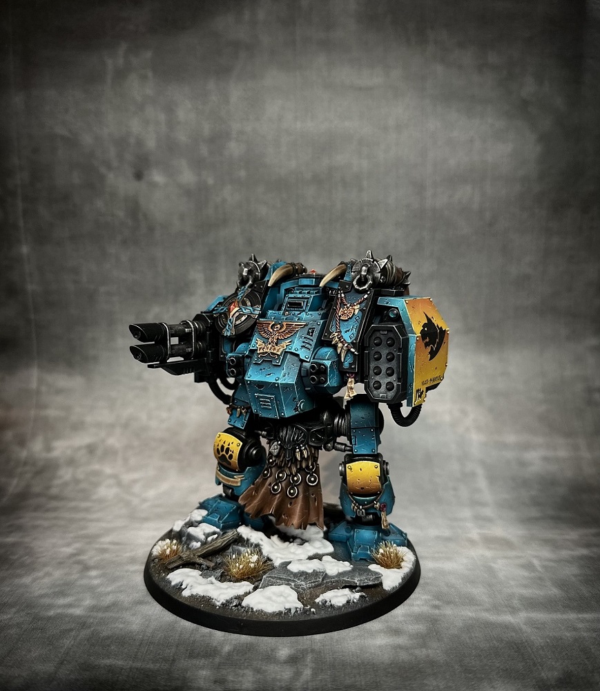 CoolMiniOrNot - Space Wolves Ballistus Dreadnought by bucks