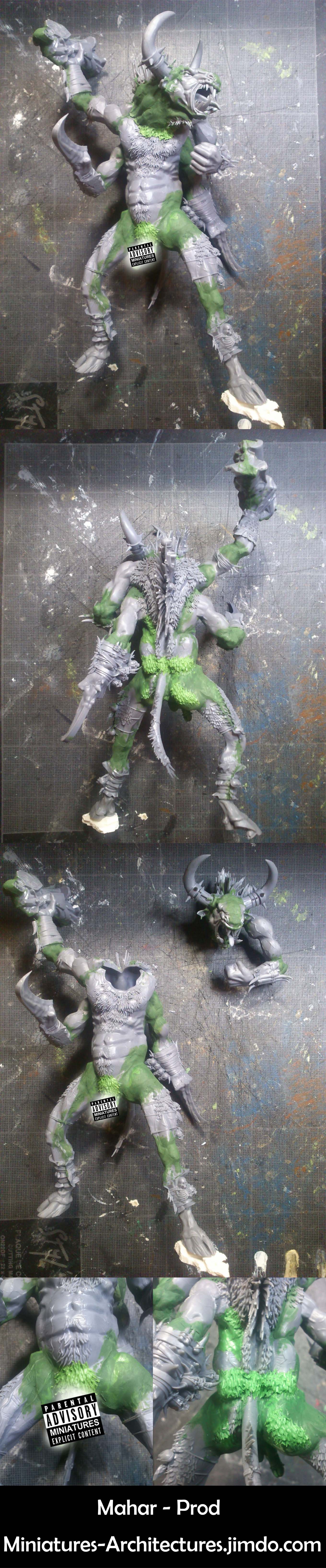 CoolMiniOrNot - Ghorgon 1 by Mâhar by Mâhar Lankôth