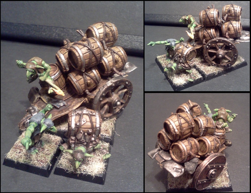 CoolMiniOrNot - Gnoblar Gunpowder Crew by Ppistike