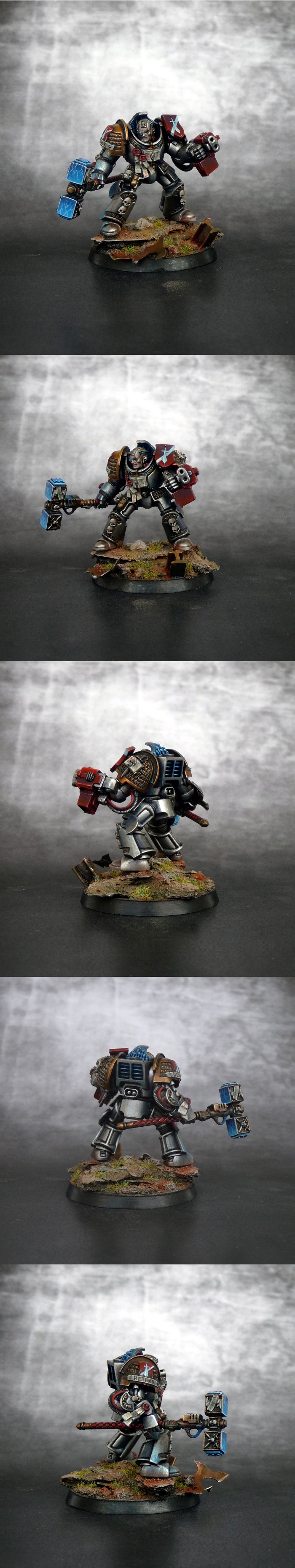 CoolMiniOrNot - Grey Knight Terminator brother Bethor by REDAV