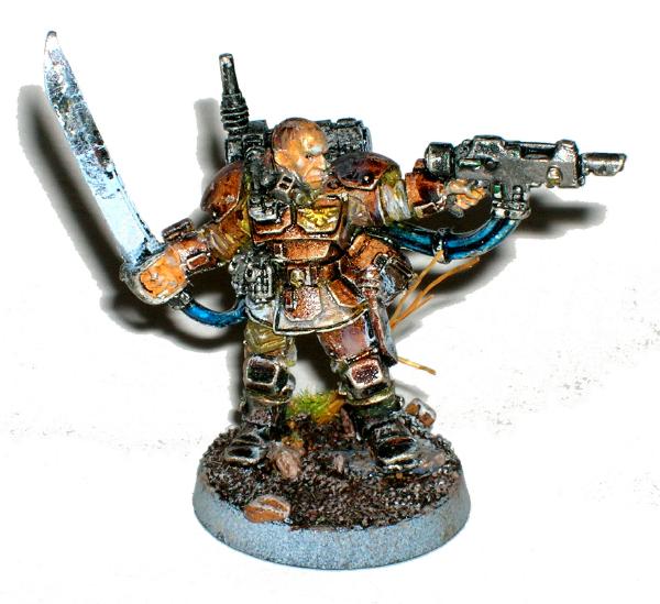 CoolMiniOrNot - 40k Storm Trooper SGT Grenadier by Tesla