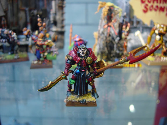 CoolMiniOrNot - KAliban Dark Elf General by Gorilla