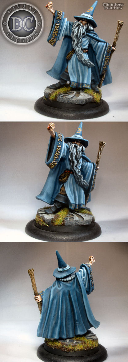 CoolMiniOrNot - 54mm wizard by freefall199
