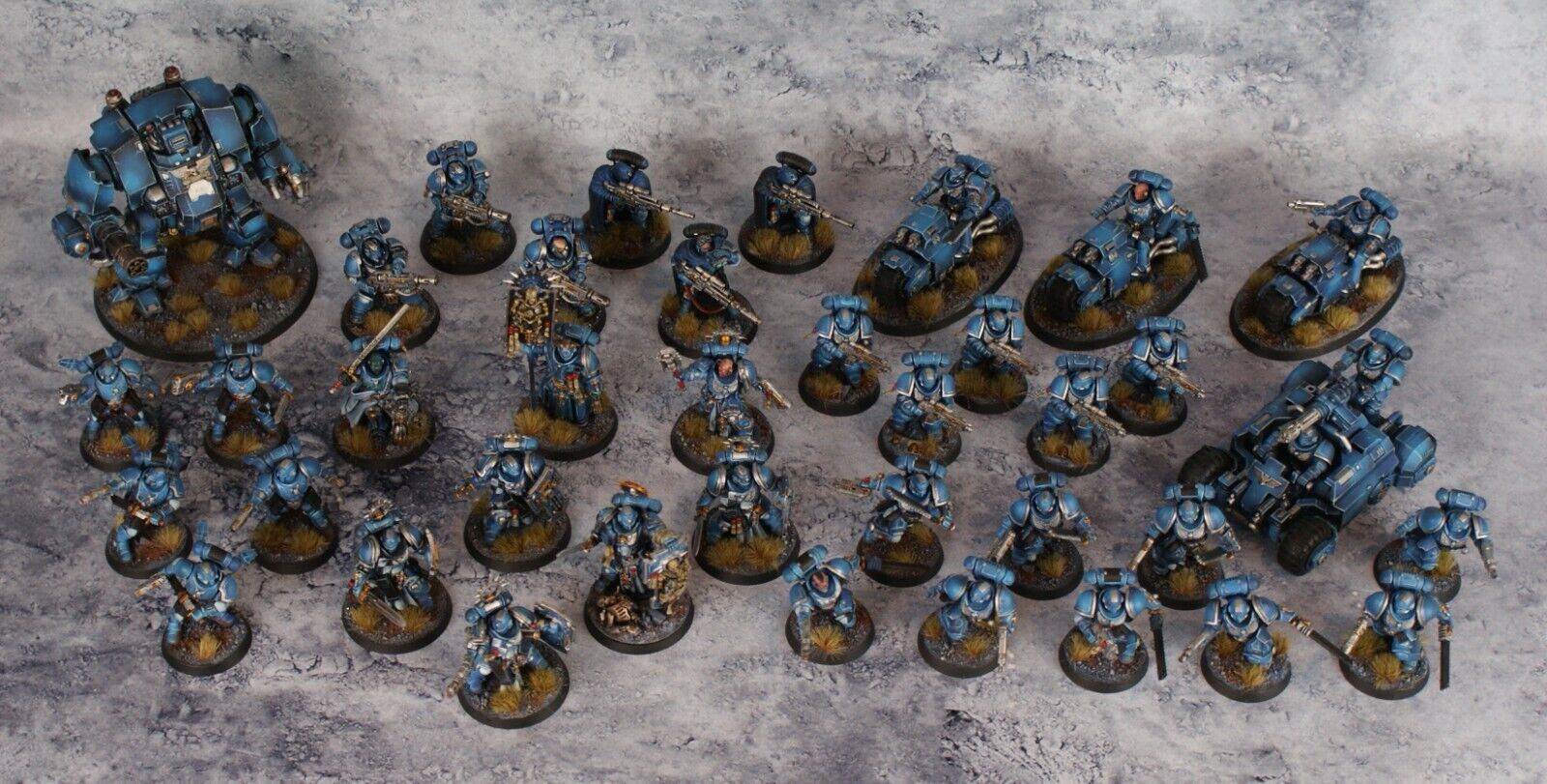 CoolMiniOrNot - Primaris Space Marines Ultramarines Army Redemptor ...