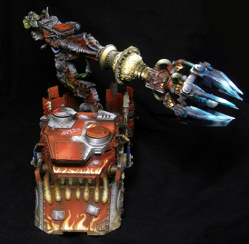 CoolMiniOrNot - ORK BATTLEWAGON WITH LIFTA DROPPER v.1 by kommissar Manul