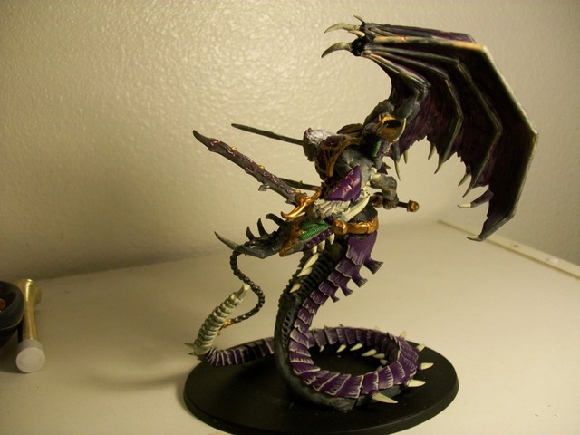 CoolMiniOrNot - fulgrim daemon prince side by ChaosiGoodness