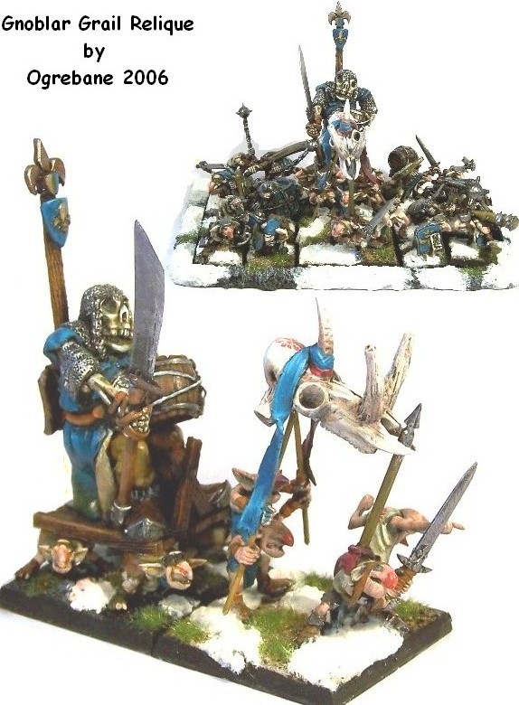 CoolMiniOrNot - Gnoblar Grail relique by Ogrebane
