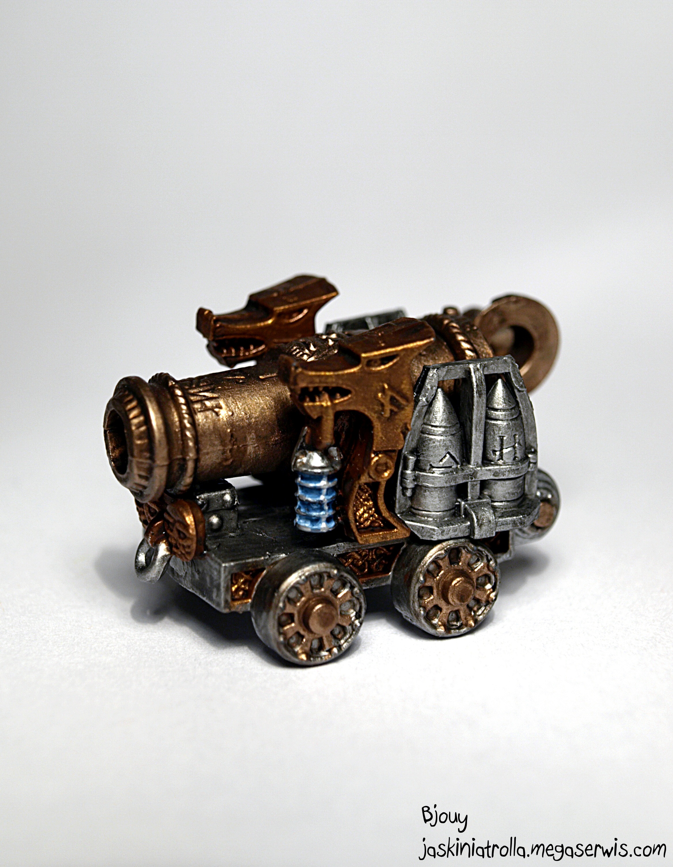CoolMiniOrNot - Dwarf Cannon - conversion by Bjouy