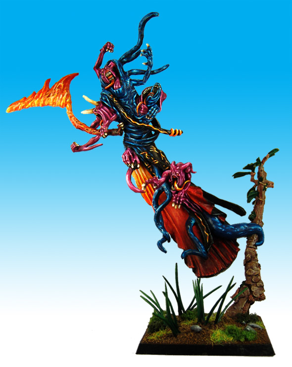 CoolMiniOrNot - Exalted Daemon of Tzeentch by Jambot13